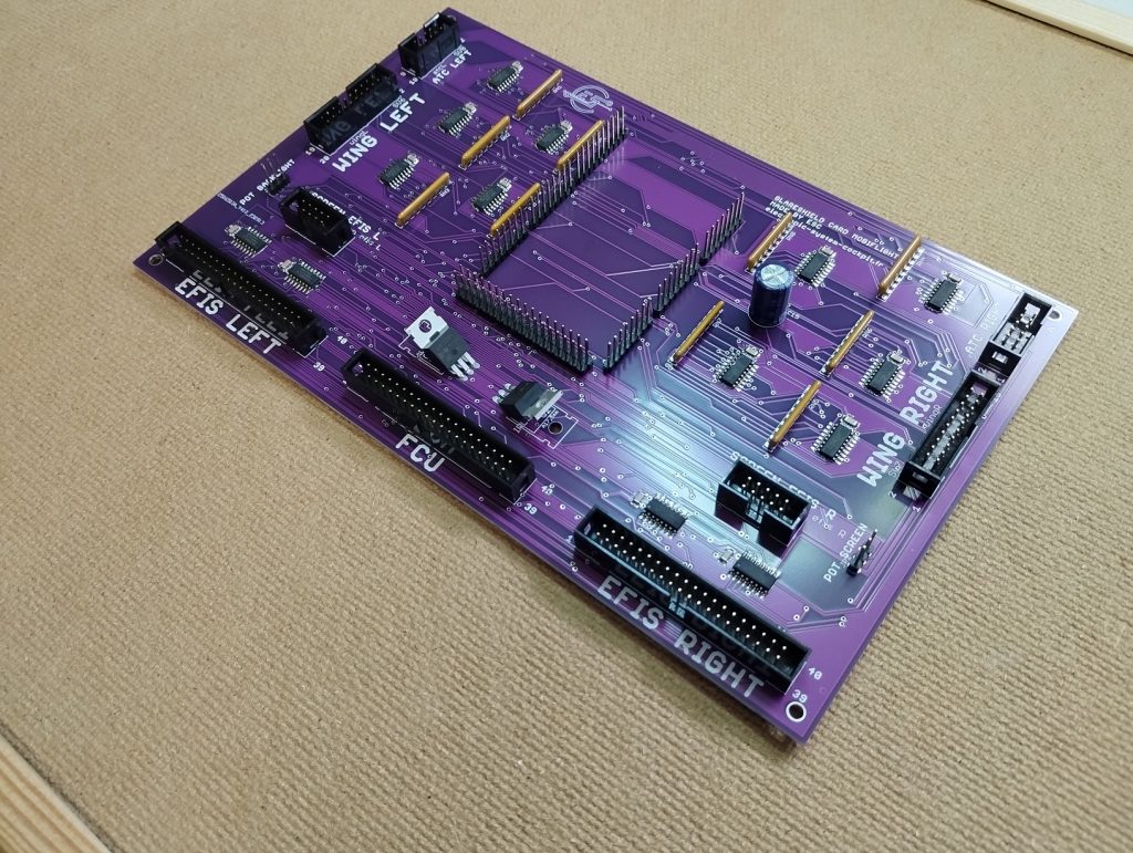Mobiflight Arduino Glareshield A320 board – ESC Electronic-System-Cockpit